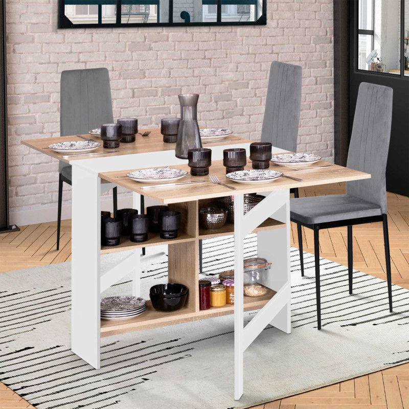 Table console pliante
