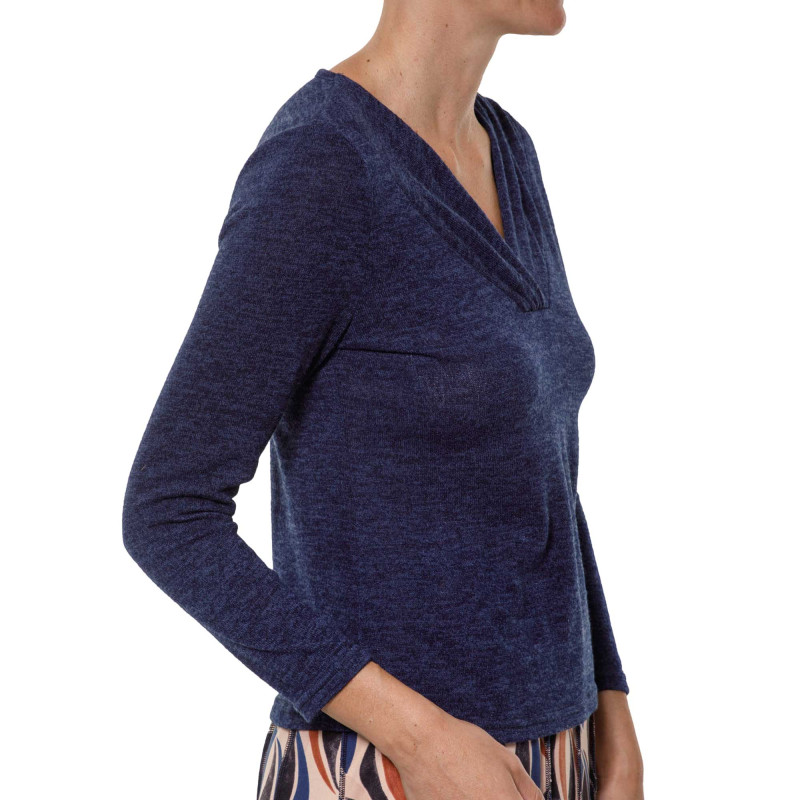 Pull col croisé