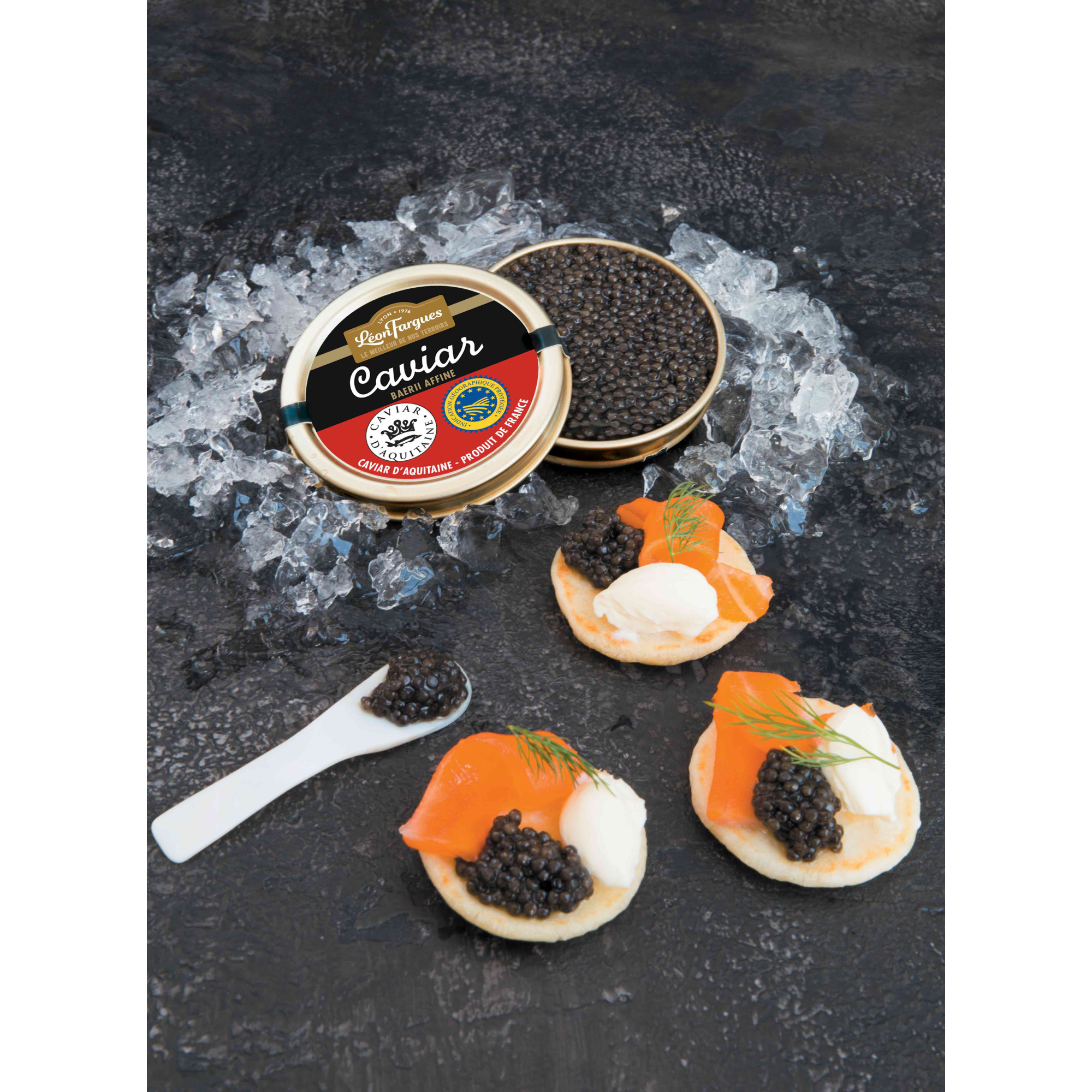 Caviar d’Aquitaine Baerii - boîte de 50 g
